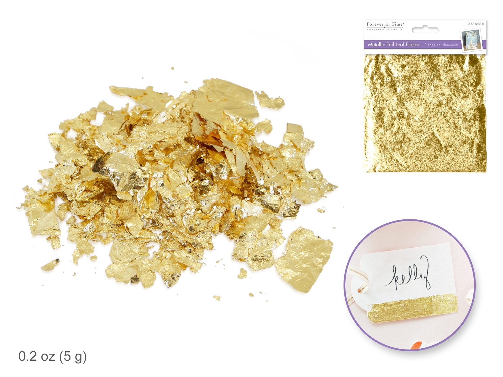 Metallic Leaf Flakes – Cowan’s Office & Art Supplies