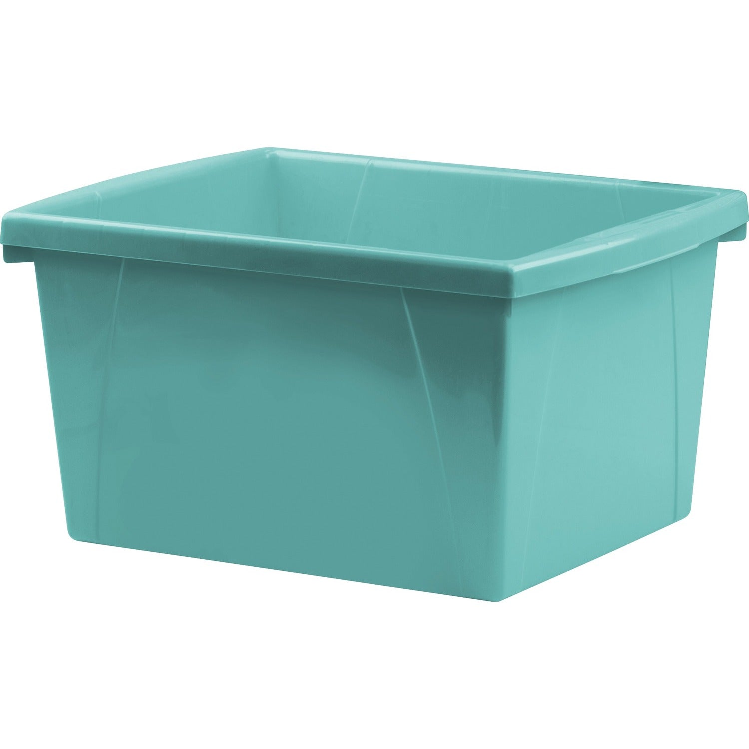 Storex Teal 4 Gallon Storage Bin - Purple – Cowan’s Office & Art Supplies